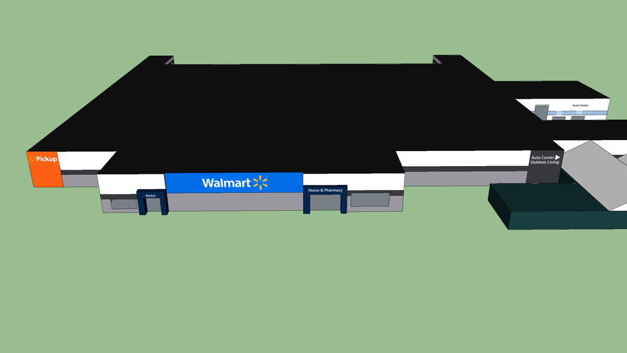 Walmart Supercenter in New York | 3D Warehouse