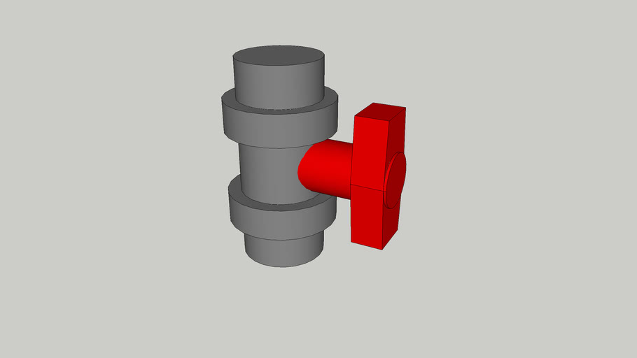 pvc ball valve | 3D Warehouse