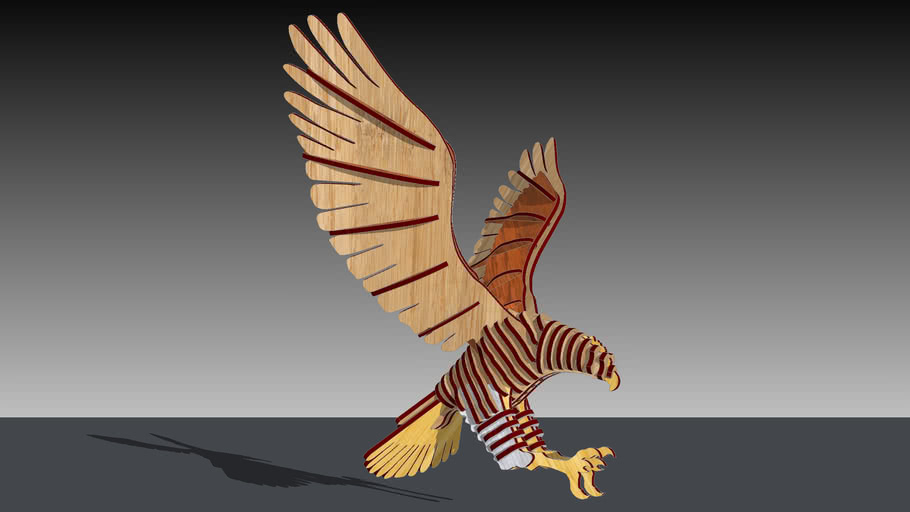 3D FLYING HAWK | 3D Warehouse