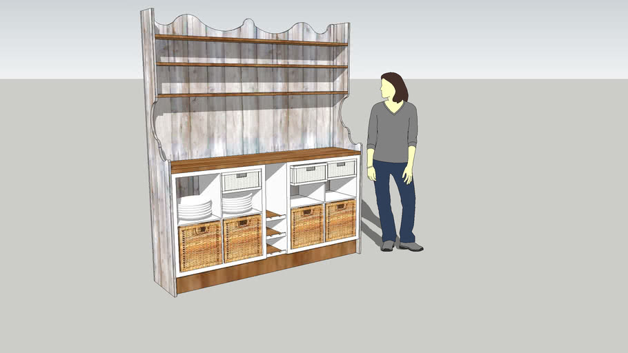 Kitchen buffet design | 3D Warehouse