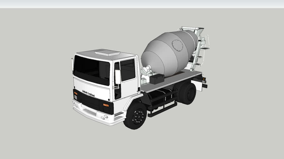 concrete mixer | 3D Warehouse