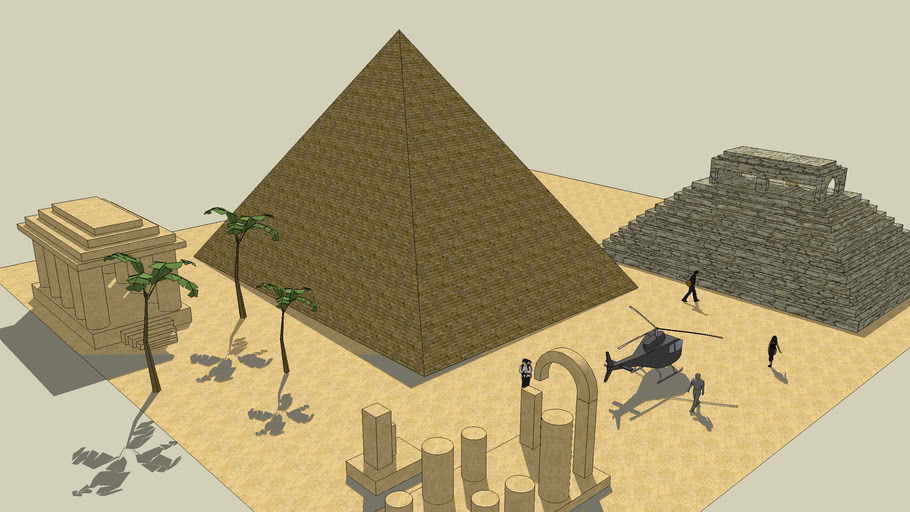 Pyramids / egypt | 3D Warehouse
