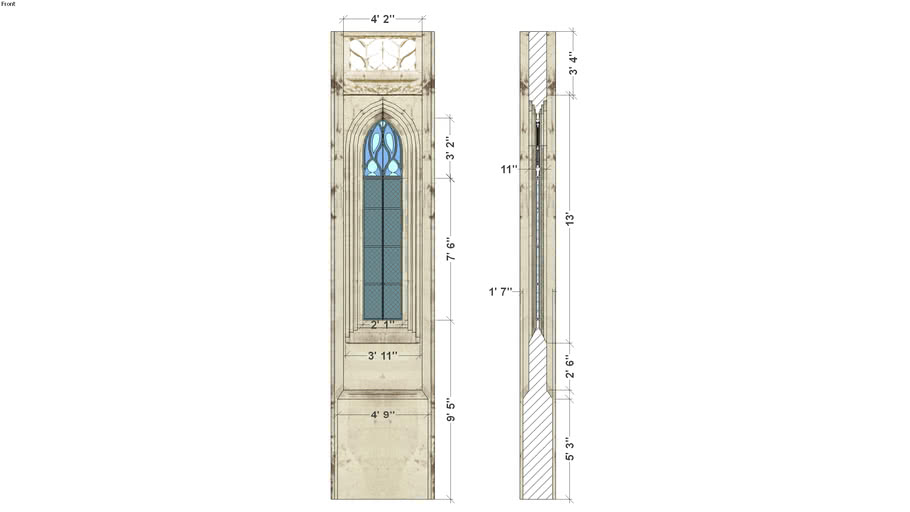 Gothic - Chapel Window | 3D Warehouse