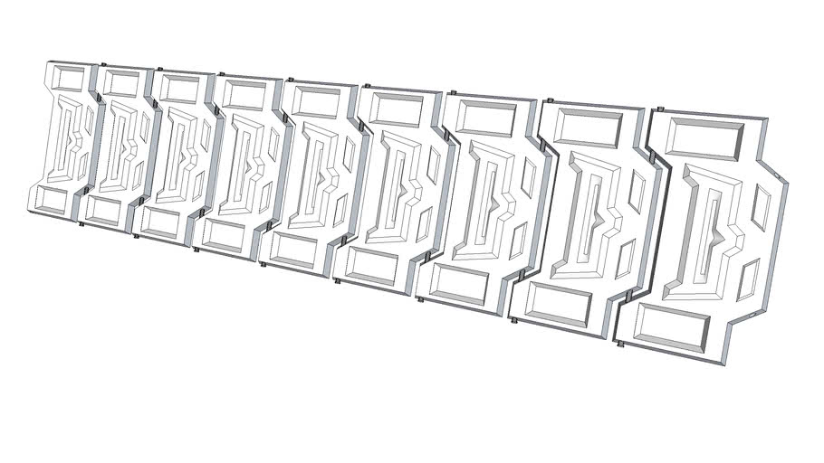 tank treads | 3D Warehouse