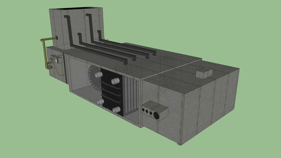 Air handling unit AHU | 3D Warehouse