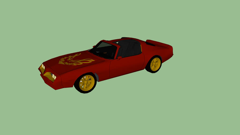 77 pontiac firebird trans am | 3D Warehouse