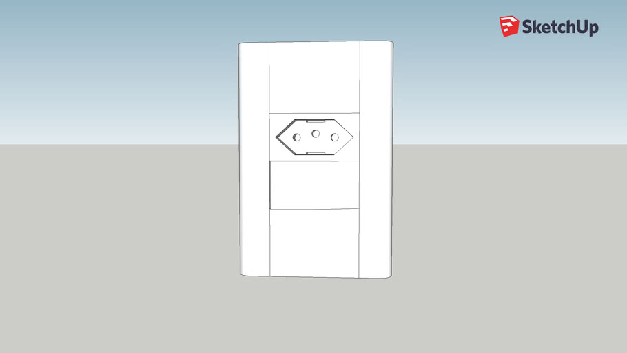 Tomada + 1 Interruptor | 3D Warehouse