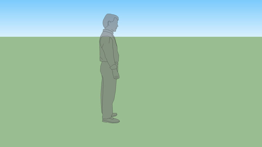 2D man | 3D Warehouse