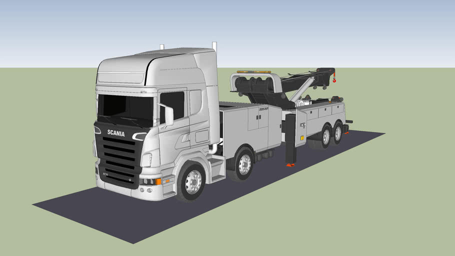 Scania R730 V8 Rotator (Kamionmentő) | 3D Warehouse