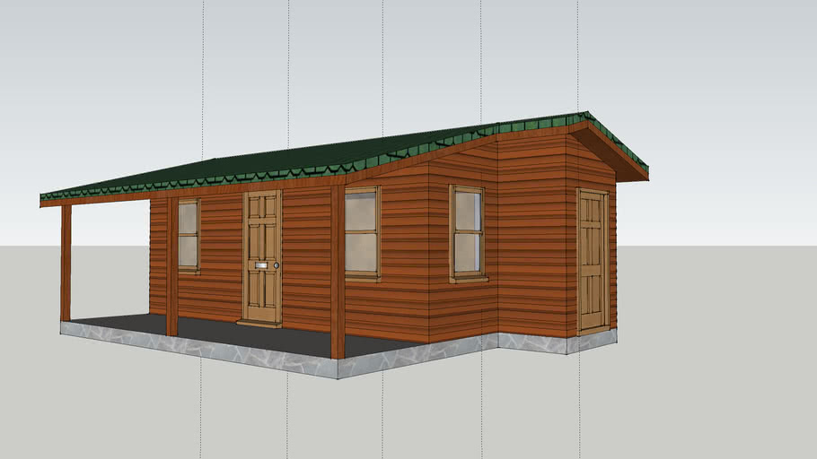 wood house | 3D Warehouse