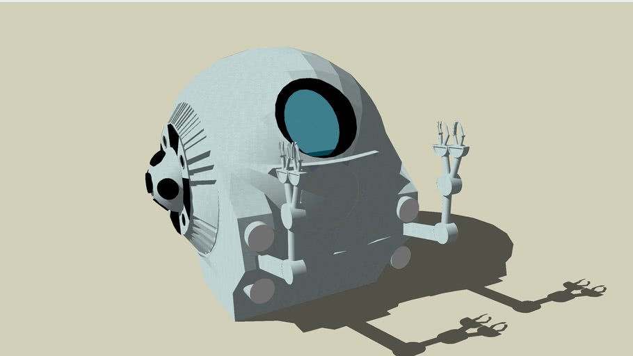 pod from 2001 | 3D Warehouse