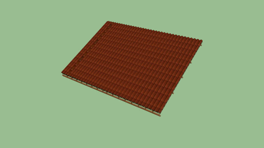 tejado completo | 3D Warehouse