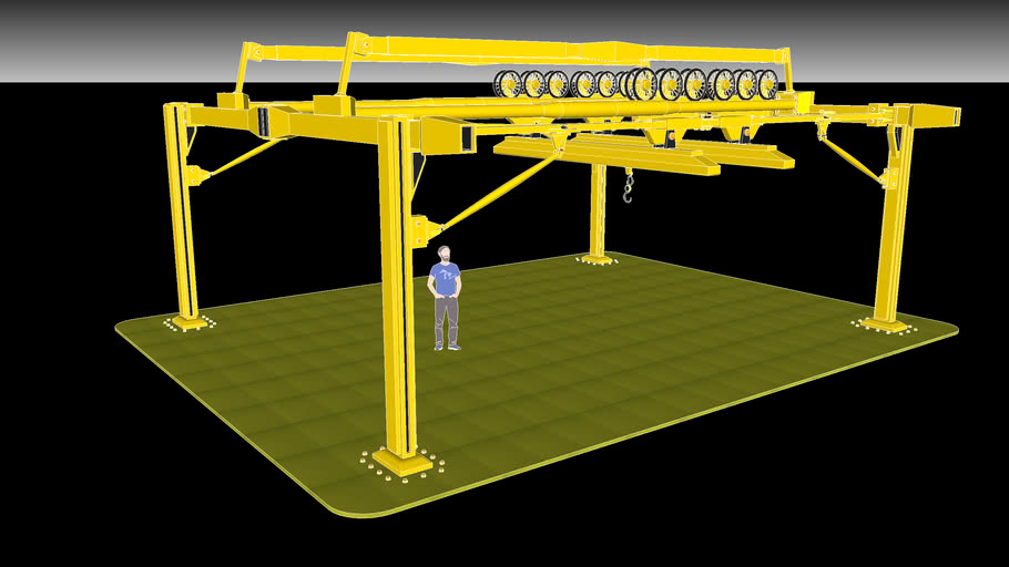 OverHead Crane | 3D Warehouse
