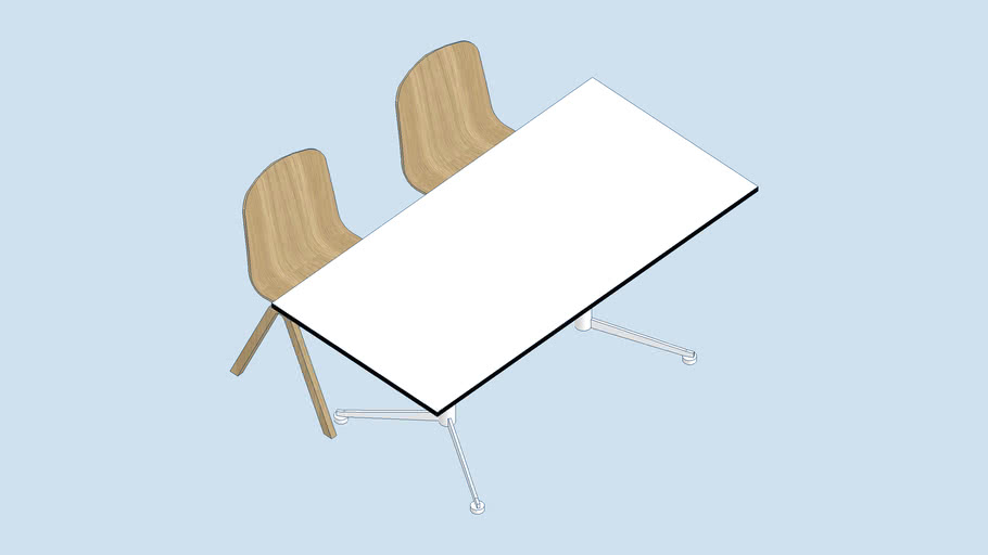 SketchUp Pro Demo_Meeting Table | 3D Warehouse