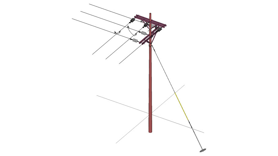 33kV_Major_Angle_Pole using generally Hubbell-Anderson-Chance-Utility ...