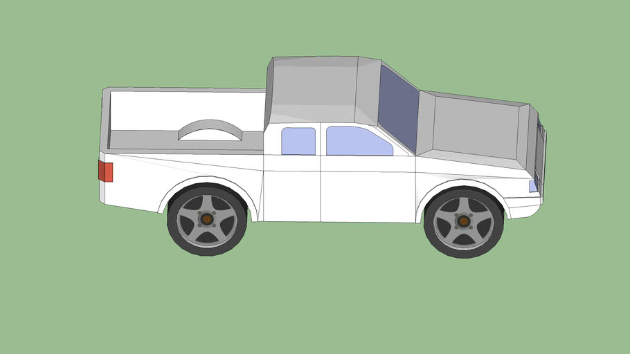PICK UP TRUCK - low poly | 3D Warehouse