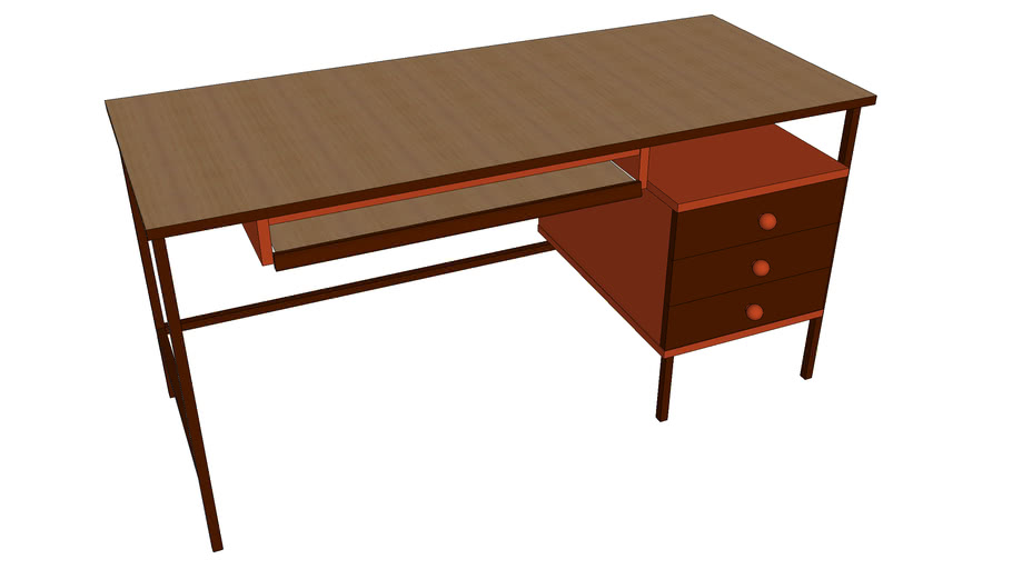 Computer table | 3D Warehouse