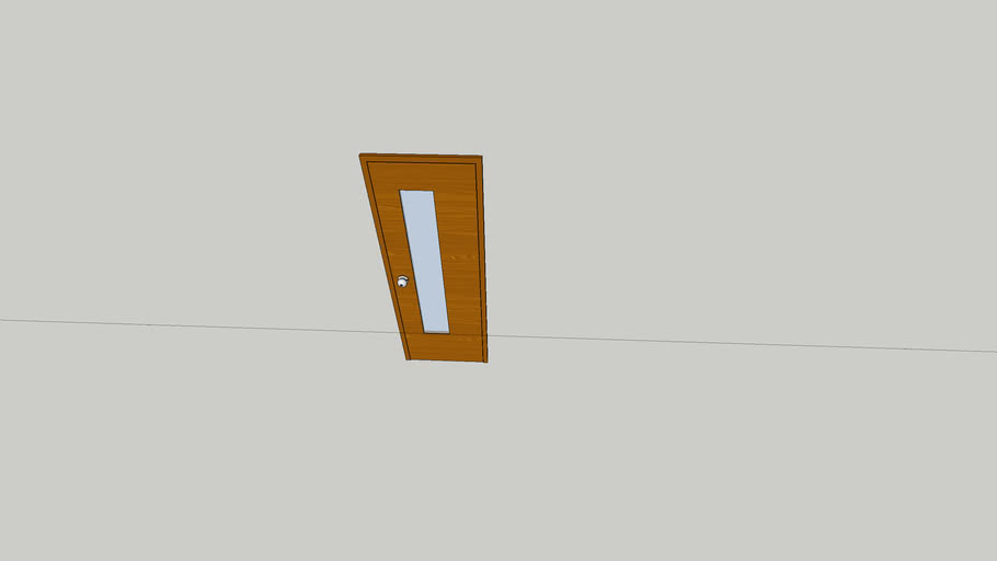Flush Door (Enscape Ready) | 3D Warehouse
