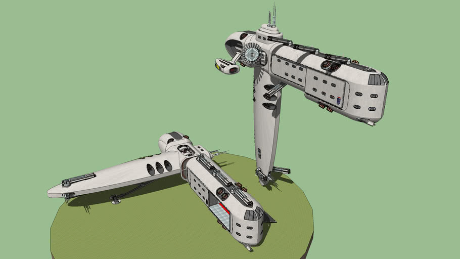 Ranger Mk. II Space Ship | 3D Warehouse