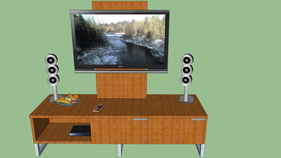 tv console | 3D Warehouse