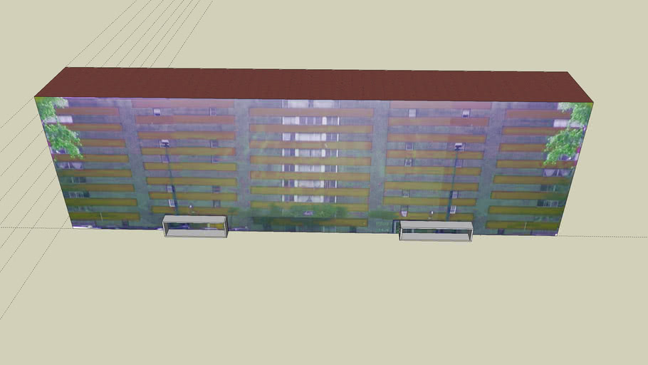 edificio rojo | 3D Warehouse