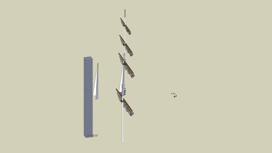 mast and ratline jig | 3D Warehouse