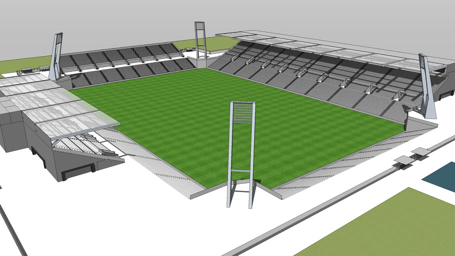 Small Rectangular Stadium | 3D Warehouse