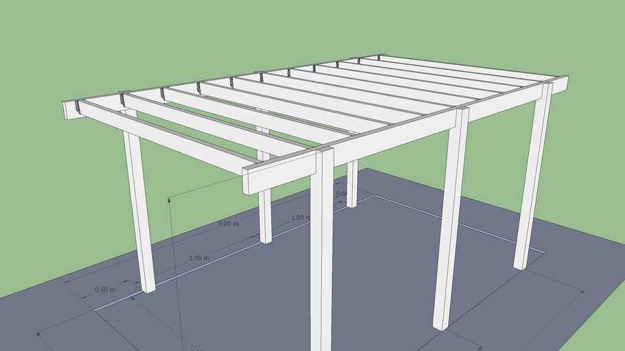 carport simple | 3D Warehouse