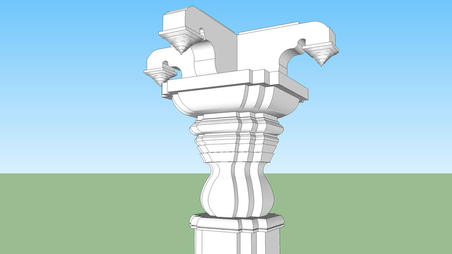 tamilnadu style column | 3D Warehouse