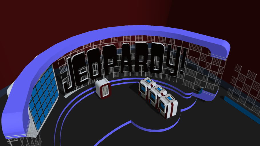Copy of 1991-1997 Jeopardy! set | 3D Warehouse