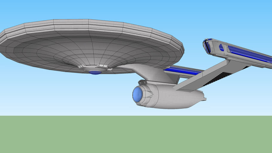 USS Enterprise (Original Movie Version), revised | 3D Warehouse