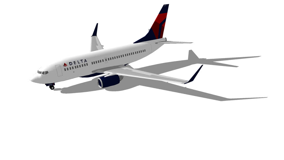 Delta 737-700 | 3D Warehouse