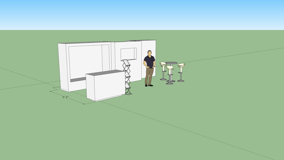 Simple Booth Design | 3D Warehouse