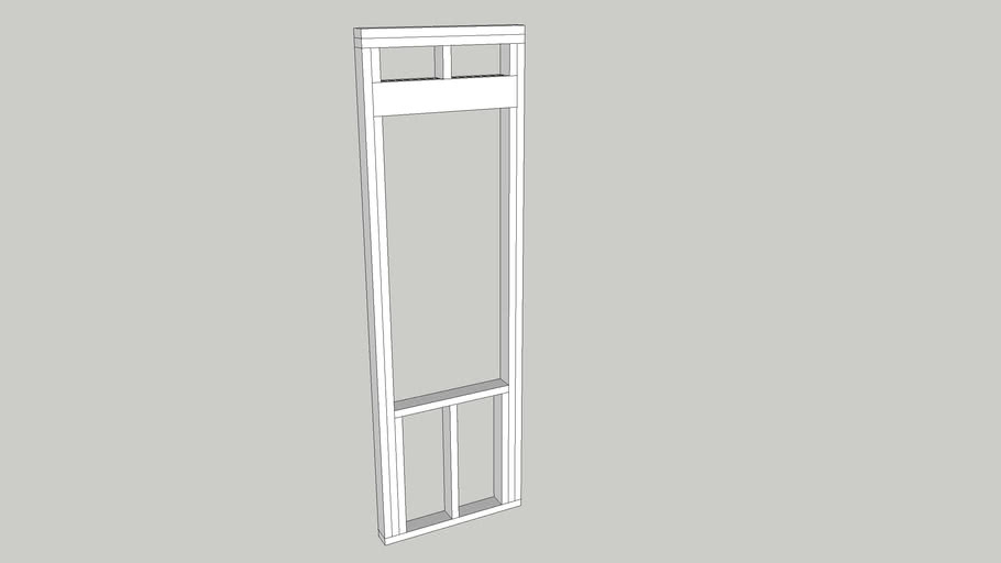 Framed Window Opening | 3D Warehouse