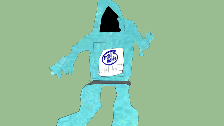 intel pentium 2 bunny man | 3D Warehouse