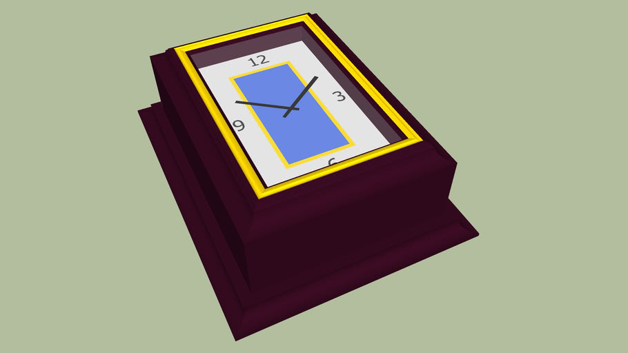 wall clock | 3D Warehouse