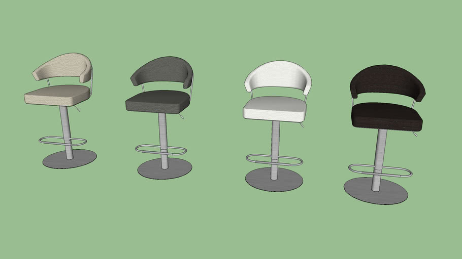 Scan Design Scandesign Abrazo bar stool | 3D Warehouse