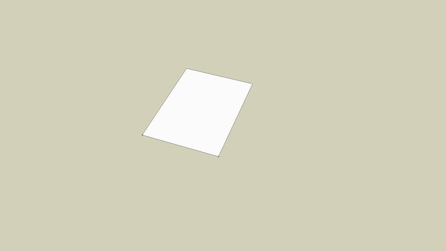 printing paper | 3D Warehouse