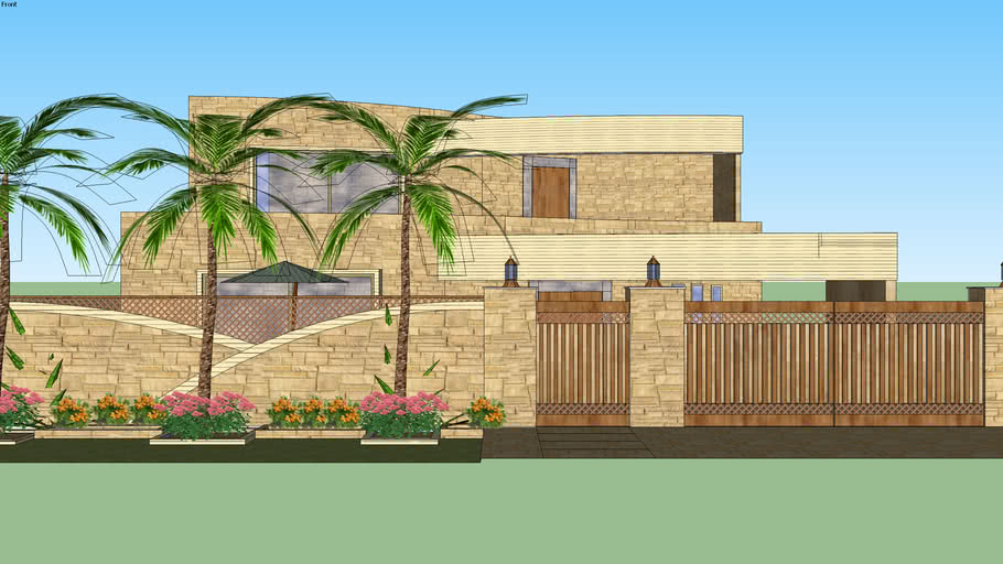 Curved Building Elevation