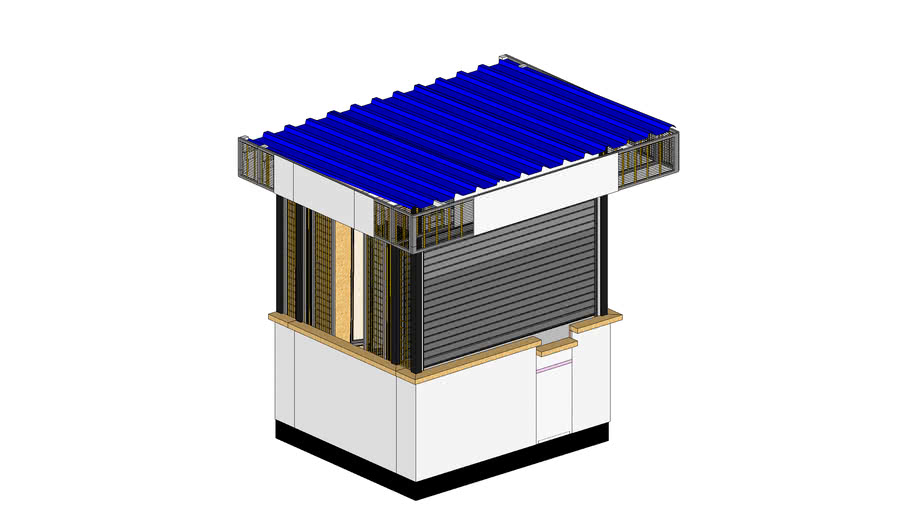 Kiosk - food stall | 3D Warehouse