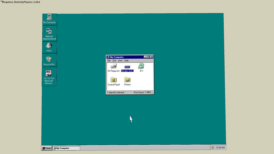 Windows 95 3D | 3D Warehouse