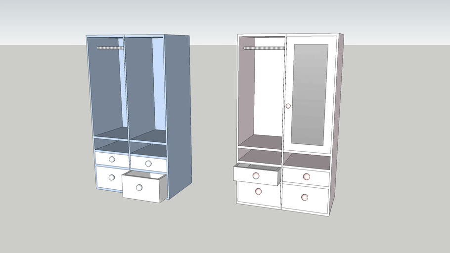 wardrobe closet | 3D Warehouse