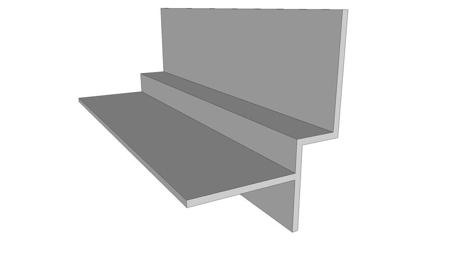 APT-10 Shadow Gap Ceiling Profile | 3D Warehouse