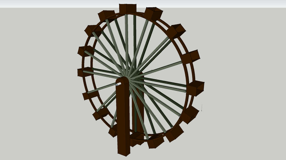 water wheel | 3D Warehouse