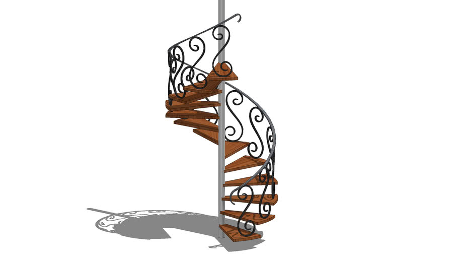 Spiral Stair | 3D Warehouse