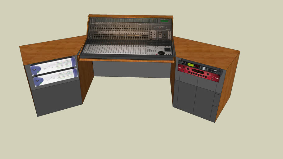 Rack Digi C24 + Pro Tools HD | 3D Warehouse