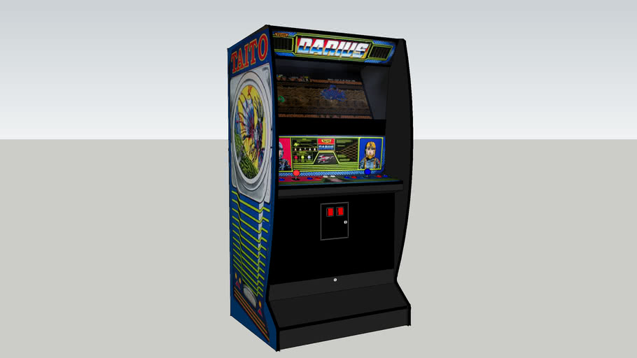 Darius arcade game | 3D Warehouse