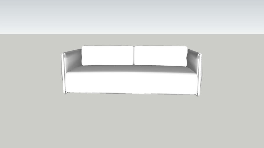 SOFA EDMOND FLEXFORM | 3D Warehouse