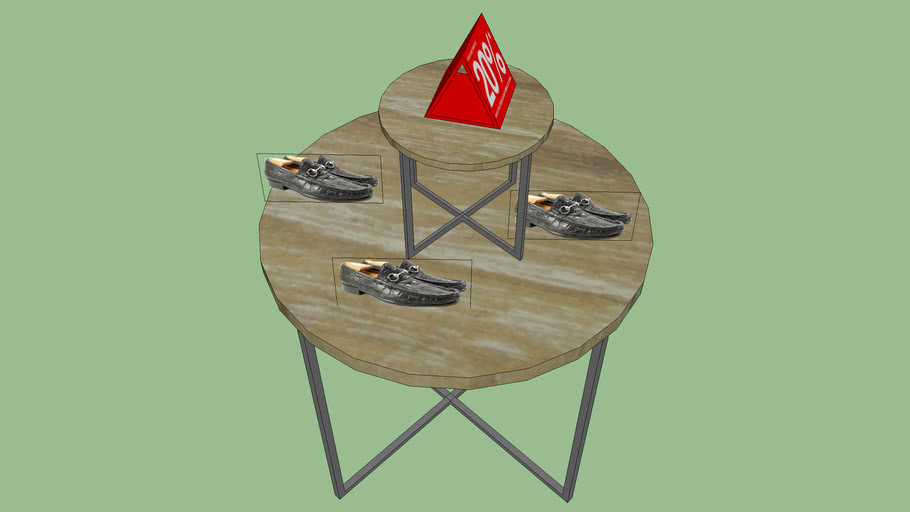 Table Display Circle | 3D Warehouse