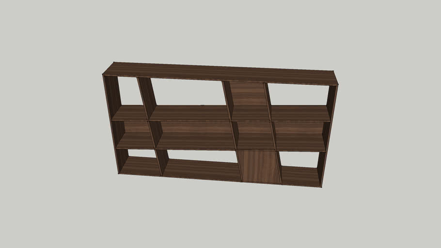 Bolia NOVA book shelf | 3D Warehouse